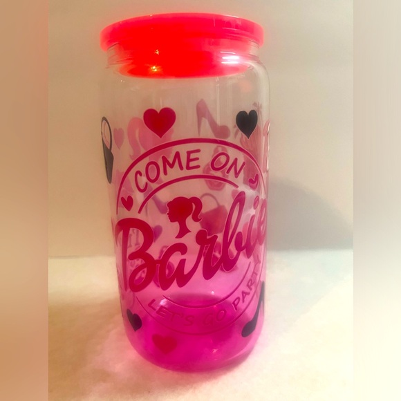 Kitchen | 16 Oz Clear Glass Libby Cupbarbie | Poshmark